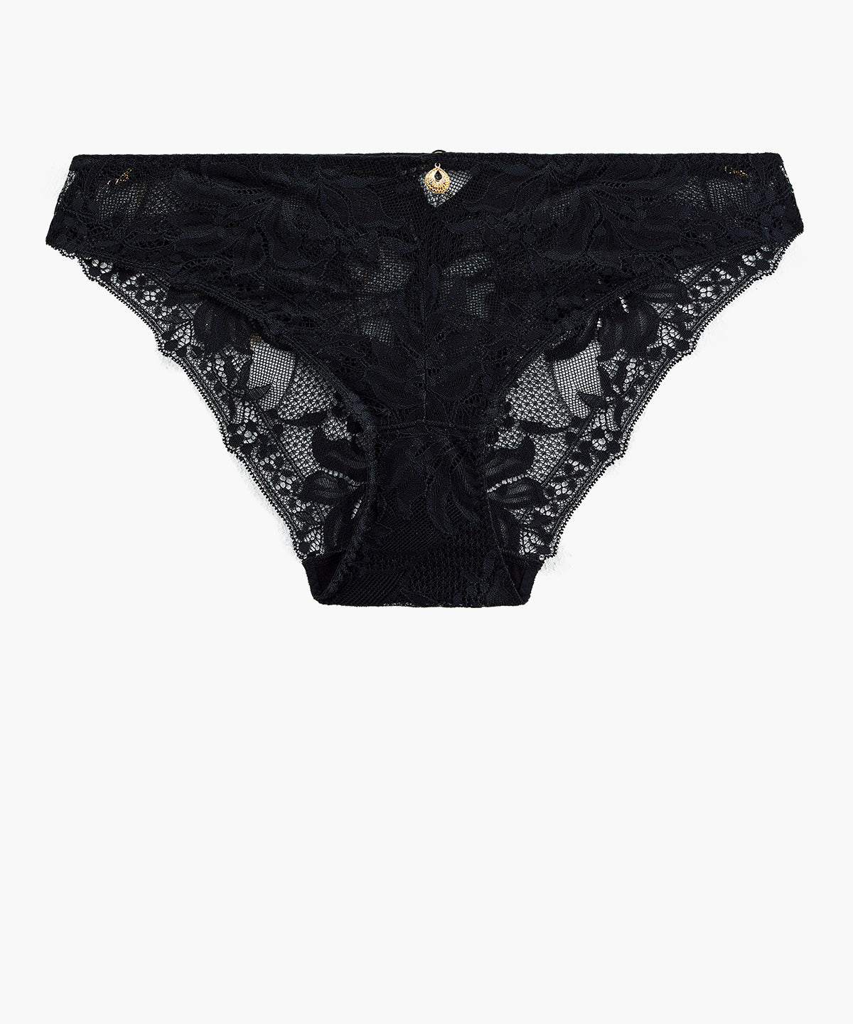 Gold Pleasure Black Light Culotte Italienne | Aubade