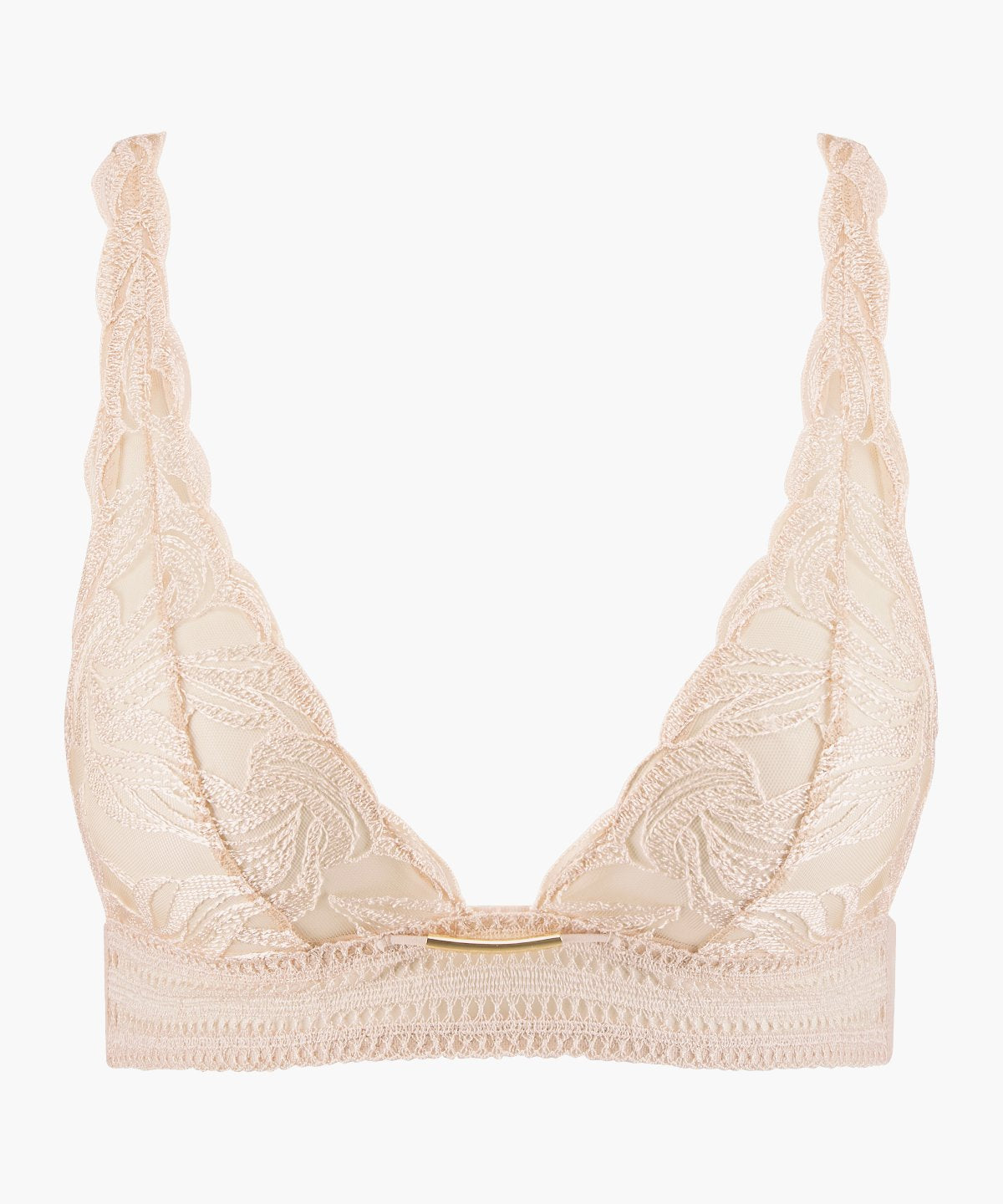 Into The Groove Sandstone Soutien-gorge Triangle bralette | Aubade