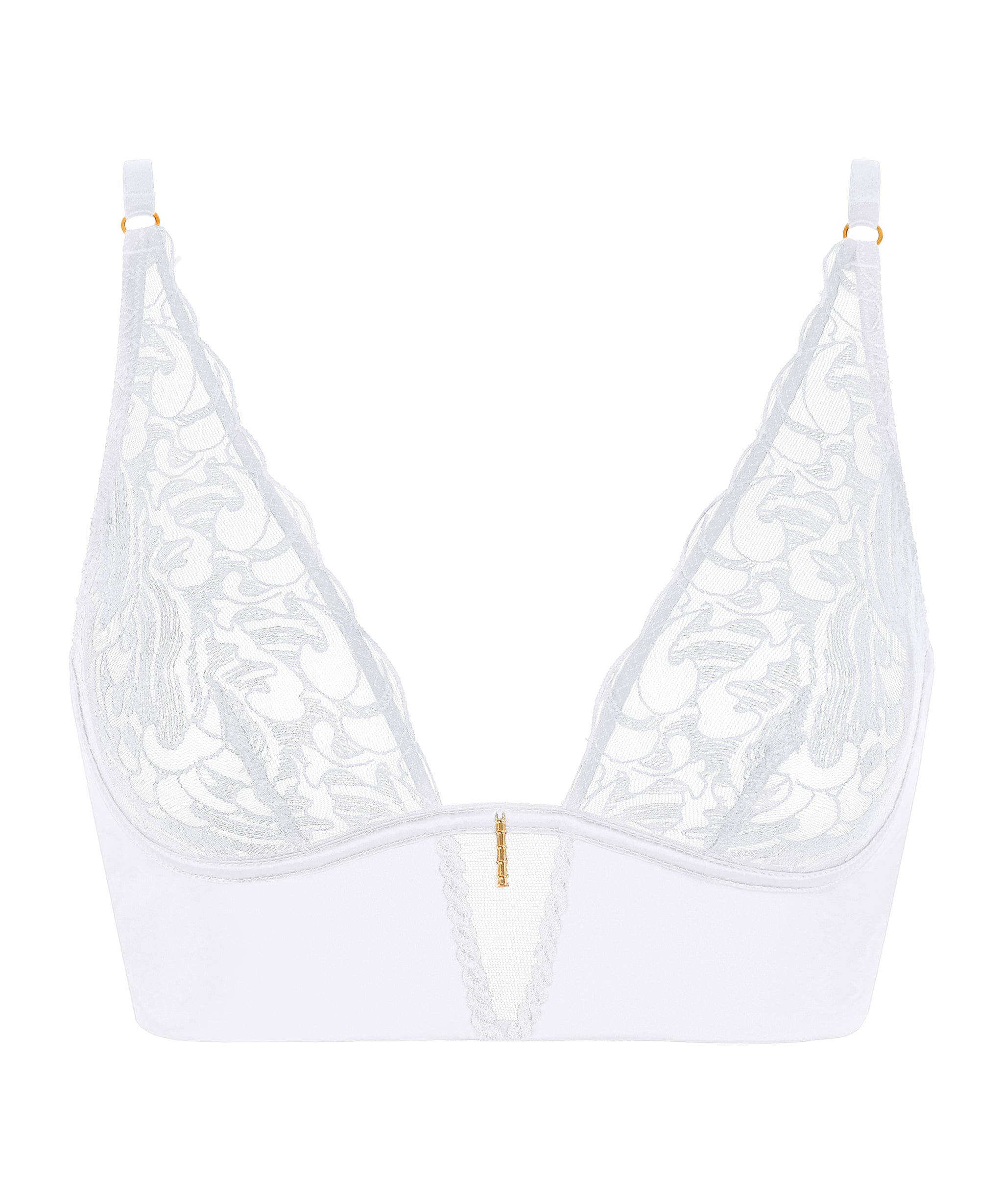 Satin Memories Artic Blue Soutien-gorge Triangle bralette | Aubade