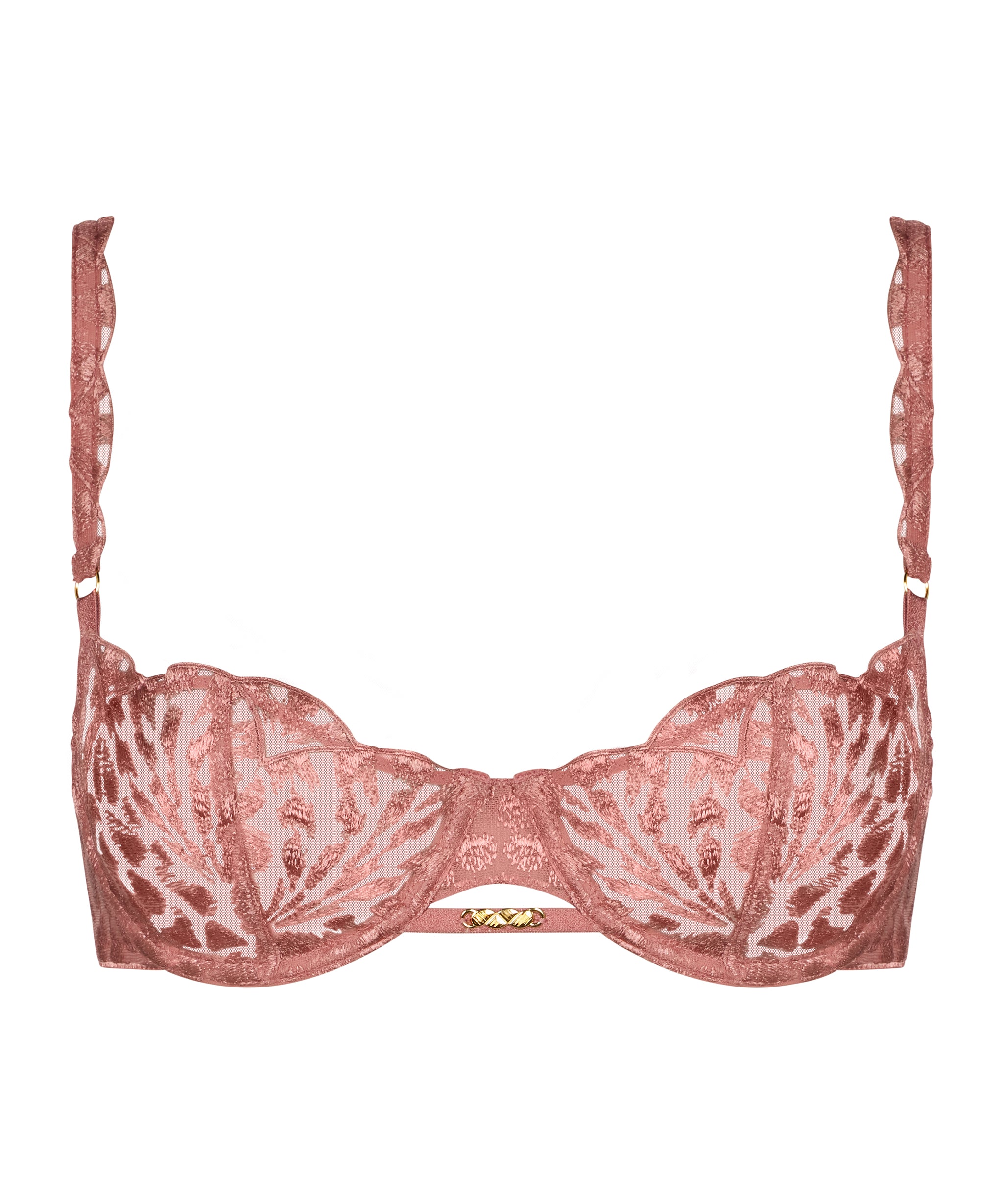 Crazy in Love Warm Pink Halbschale BH mit Bügel | Aubade