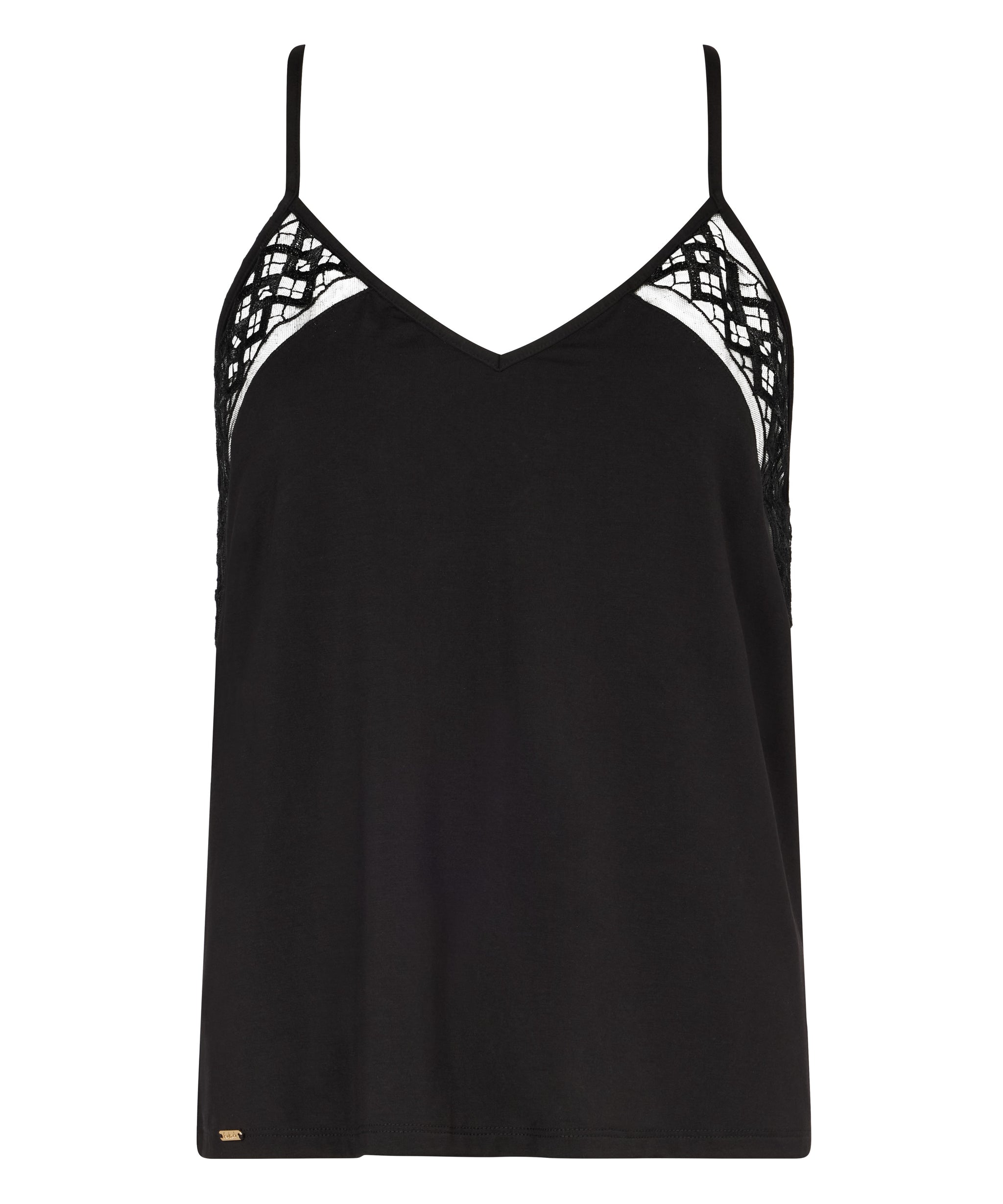 Sweet Obsession Black Top à fines bretelles | Aubade